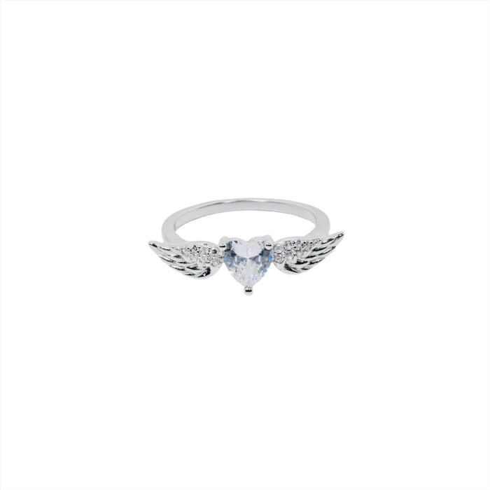 Angel Wings Diamond Ring